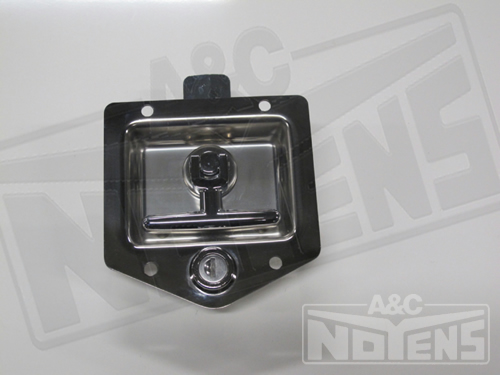 Sluitingen: Inbouwslot inox