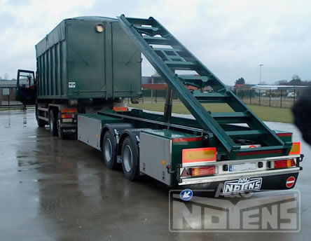 Remorque porte conteneurs - A&C Noyens NV │Remorques et Carrosserie