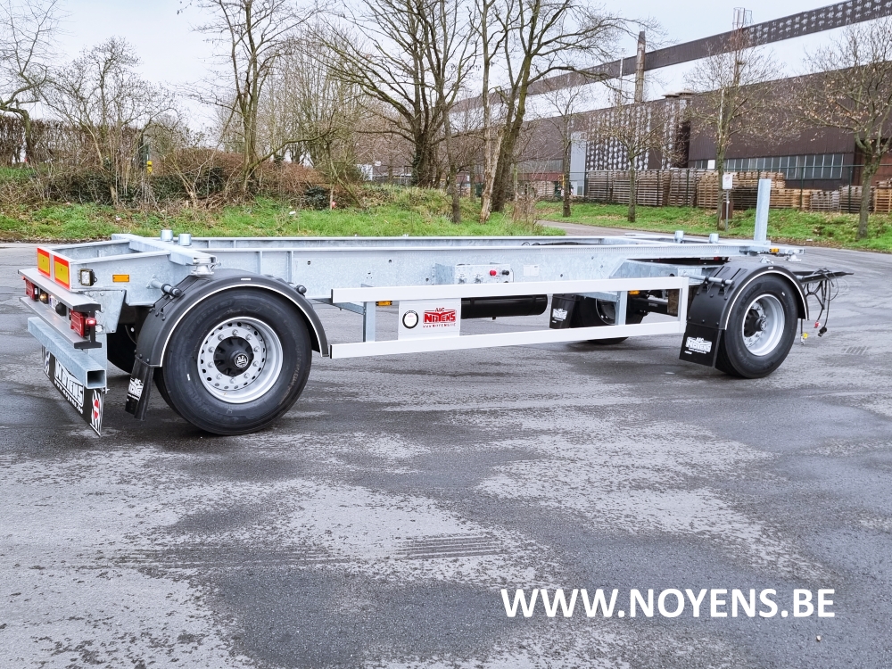 Container aanhangwagen met twistlocks voor Hörmann - A&C Noyens NV ...