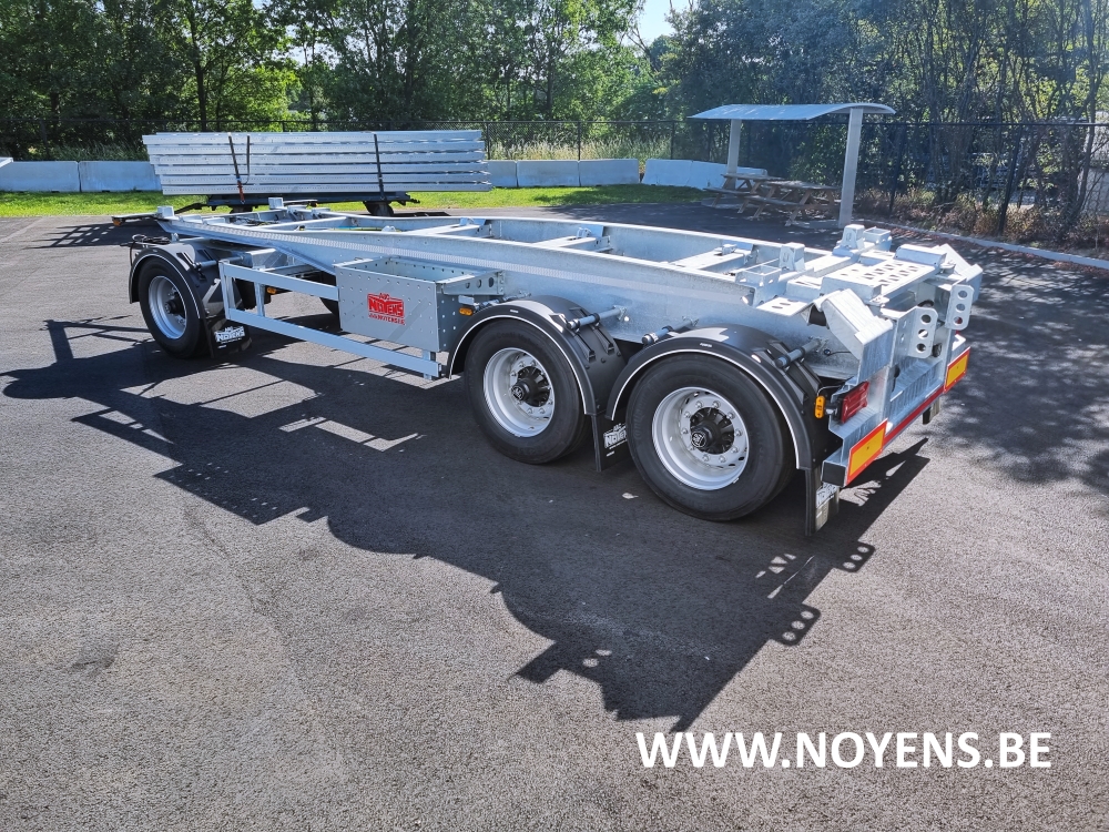 Container aanhangwagen voor SGS - A&C Noyens NV │Aanhangwagens ...